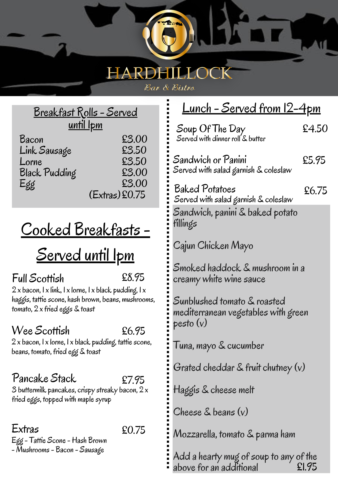 Food & Beverages - Elgin Golf Club