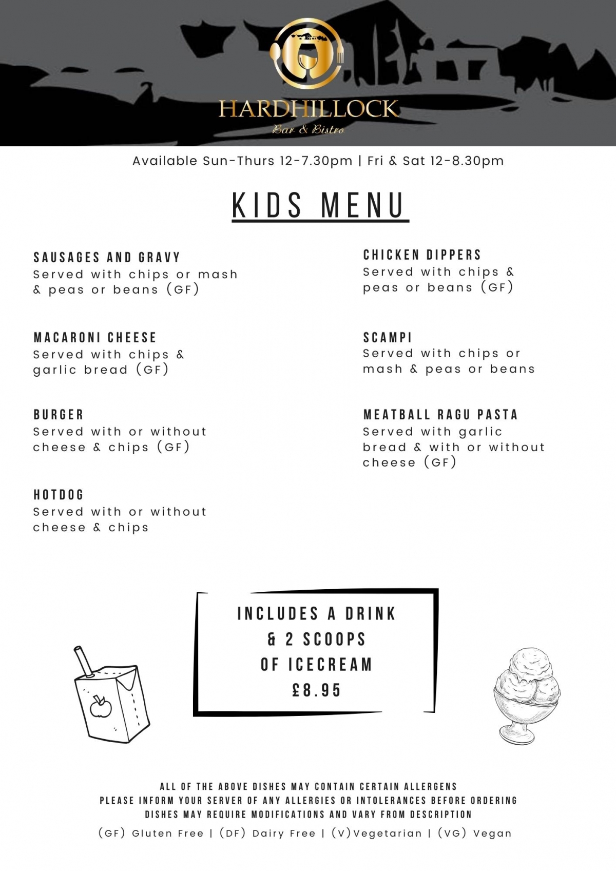 Food & Beverages - Elgin Golf Club