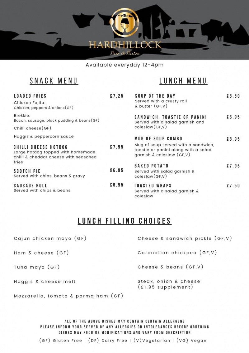 Food & Beverages - Elgin Golf Club